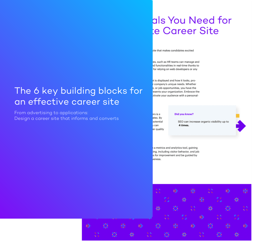 The 6 key building blocks for an effective career site - Radancy